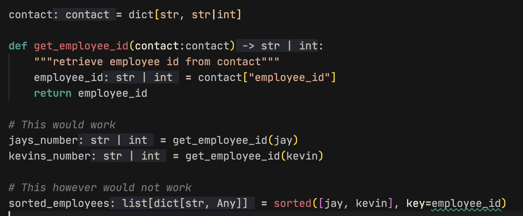 Make Inlay Type Hints In Python Appear Disappear Jay Miller